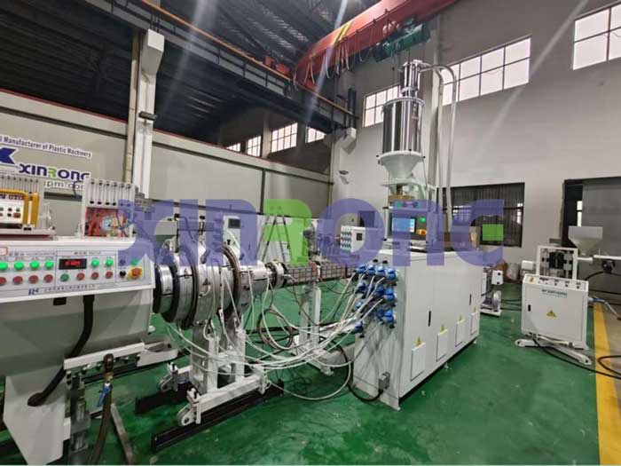 我司PE110与PE250生产线顺利交付中东长期合作伙伴 - 江苏欣荣普尔斯机械有限公司